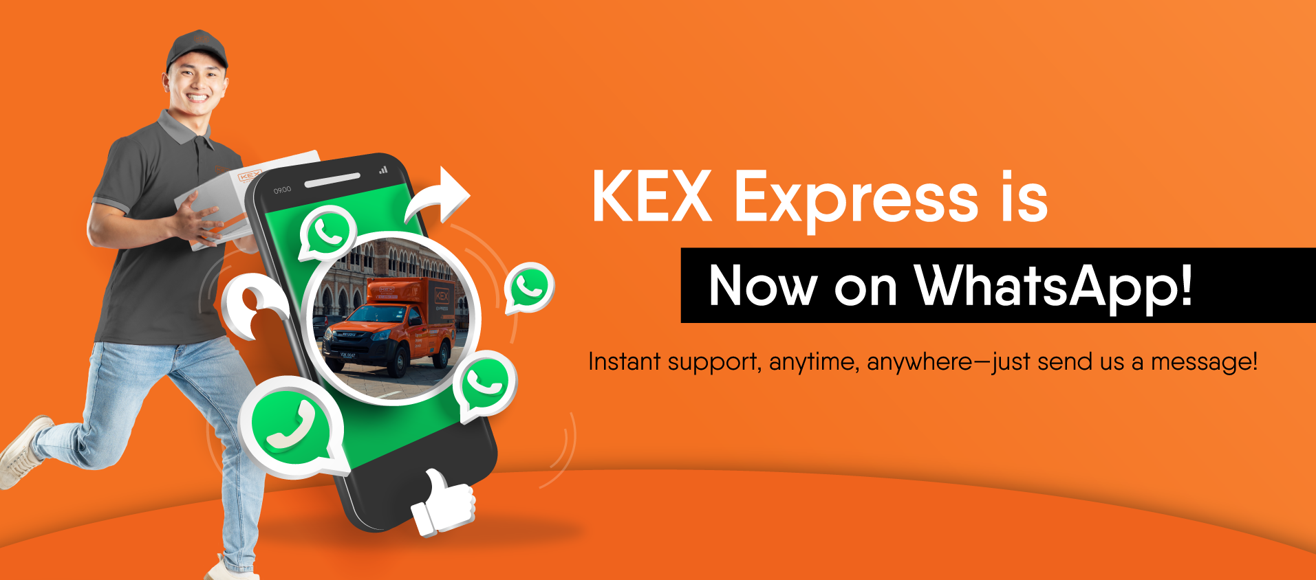 KEX Express | Track Parcel Status